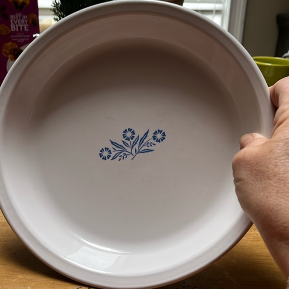 Corningware | Kitchen | Corning Ware Corning Blue Wheat Flour 9 Inch ...
